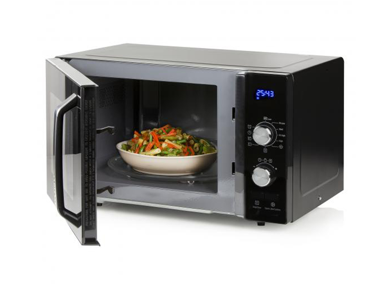 Microonde combinato grande sala cottura molti programmi design nero argento microonde
